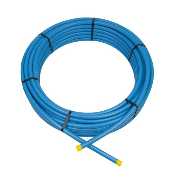FLOPLAST 50MM X 50M MDPE PIPE -BLUE